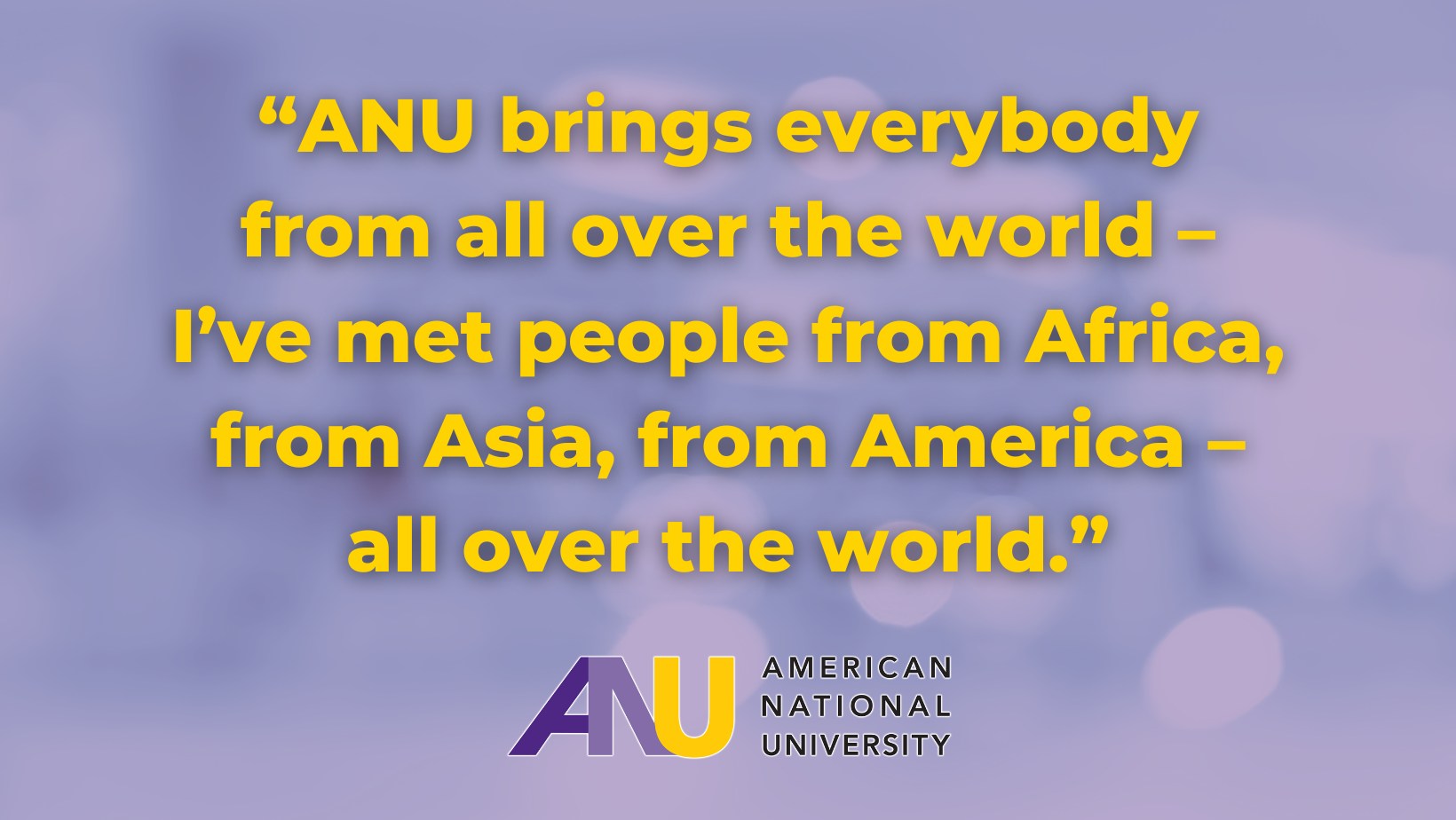 A Broad Spectrum of Knowledge | American National University